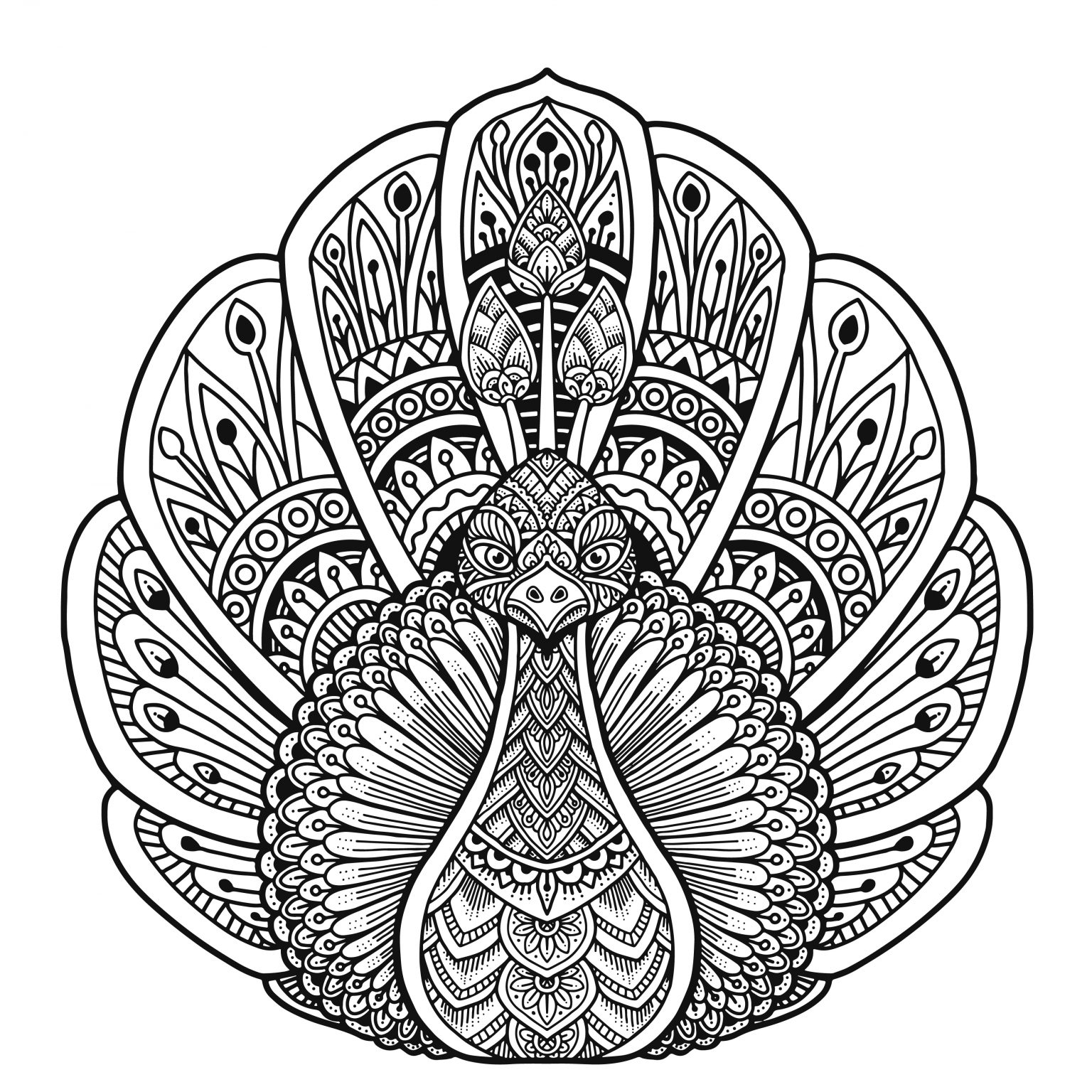 Los mejores mandalas de animales descargables para colorear en 2020